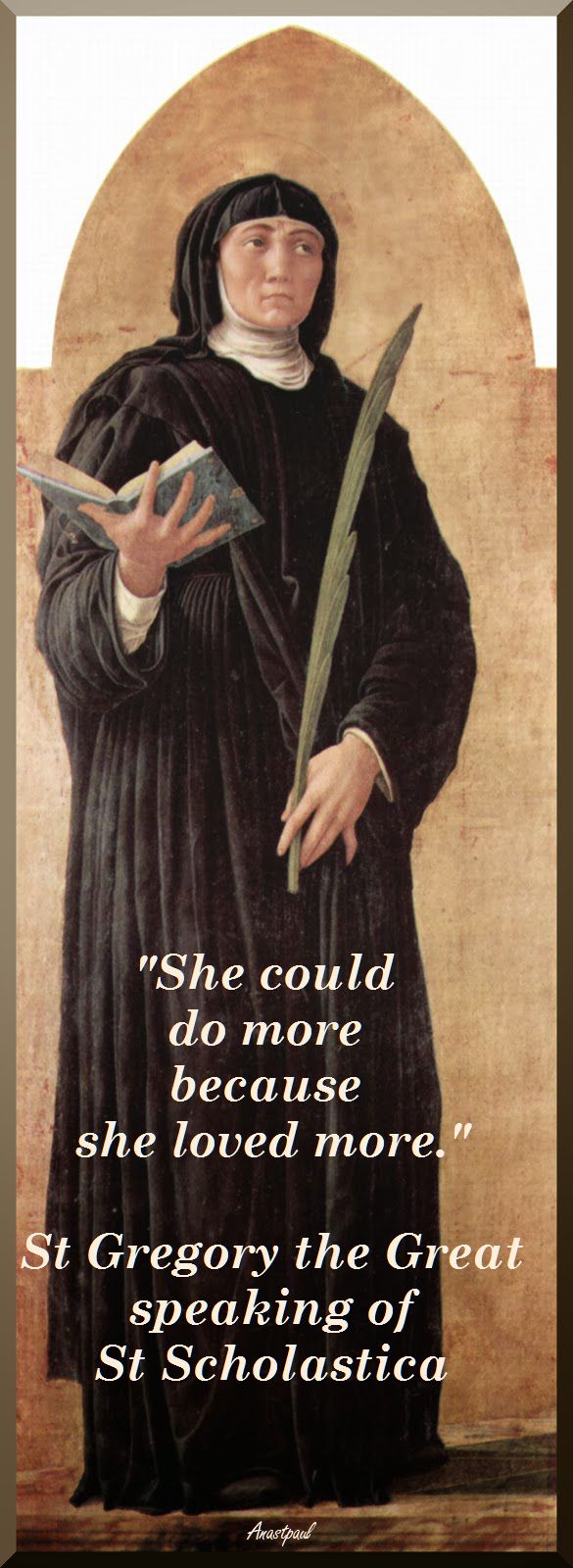 St Scholastica Famous Quotes St. Scholastica, St. Benedict And