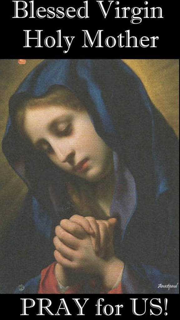 The HOLY NAME of MARY – AnaStpaul