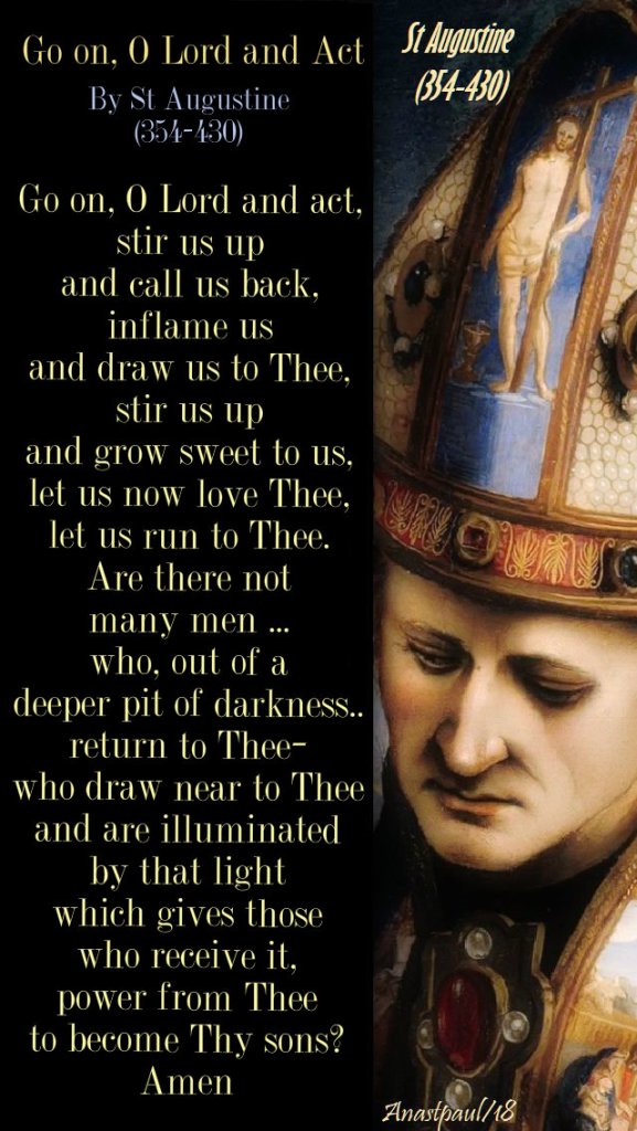 prayer of st augustine – AnaStpaul
