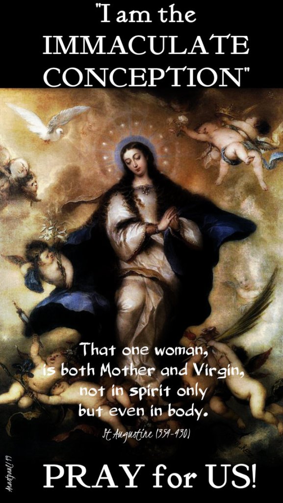 Thought for the Day – 9 December – On the Dogma of the Immaculate ...