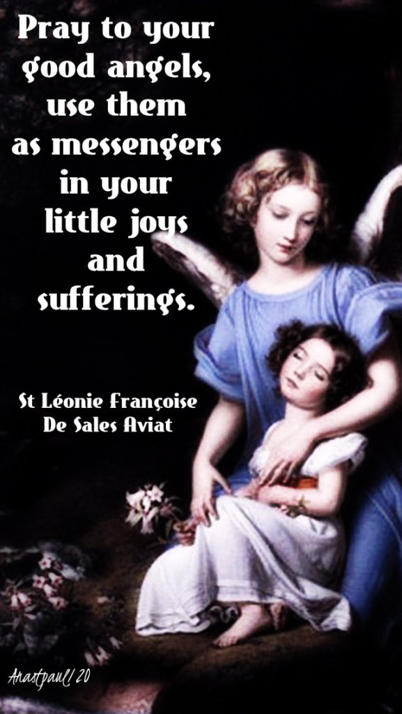 Quote/s of the Day – 10 January – St Léonie Françoise De Sales Aviat ...