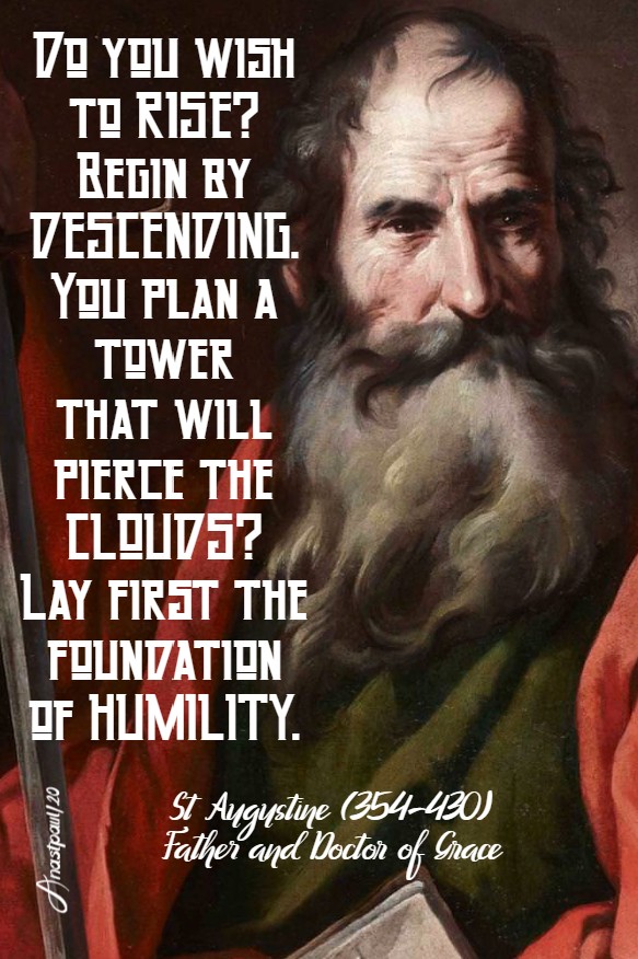 Quotes of the Day – 28 August – St Augustine – AnaStpaul