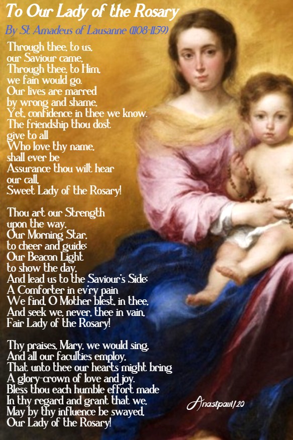 Our Morning Offering – 3 October – Through Thee, to Us, our Saviour ...