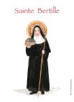 Saint of the Day – 5 November – Saint Bertille (c 629-c 703) – AnaStpaul