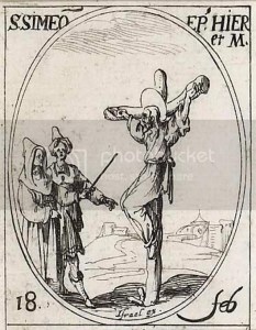 Saint of the Day – 18 February – St Simeon (Died c 106) Martyr – AnaStpaul