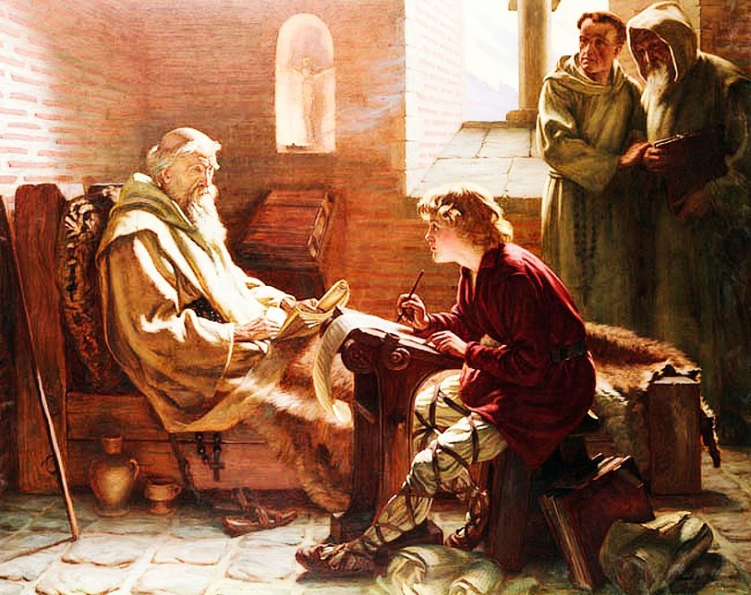 Saint of the Day – 27 May – Saint Bede the Venerable (673-735) Father ...