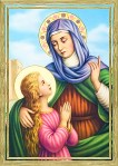 Saint of the Day – 26 July – St Anne, Mother of the Blessed Virgin Mary ...