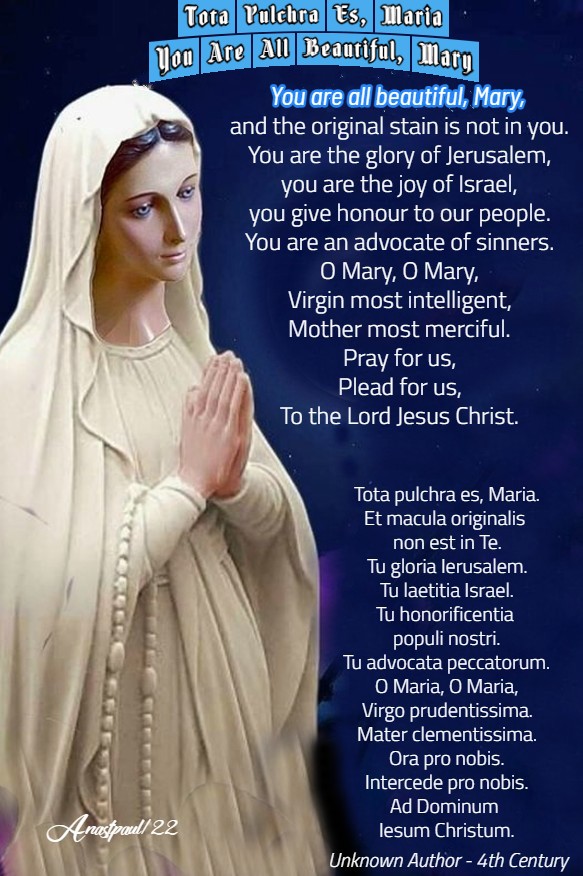 MARIAN PRAYERS – AnaStpaul